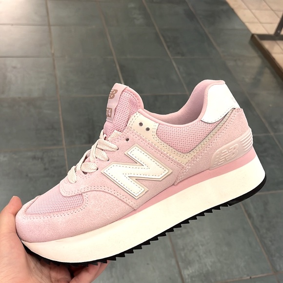 New Balance | Shoes | New Balance Womens 574 Stacked Pink Wl574zaj ...